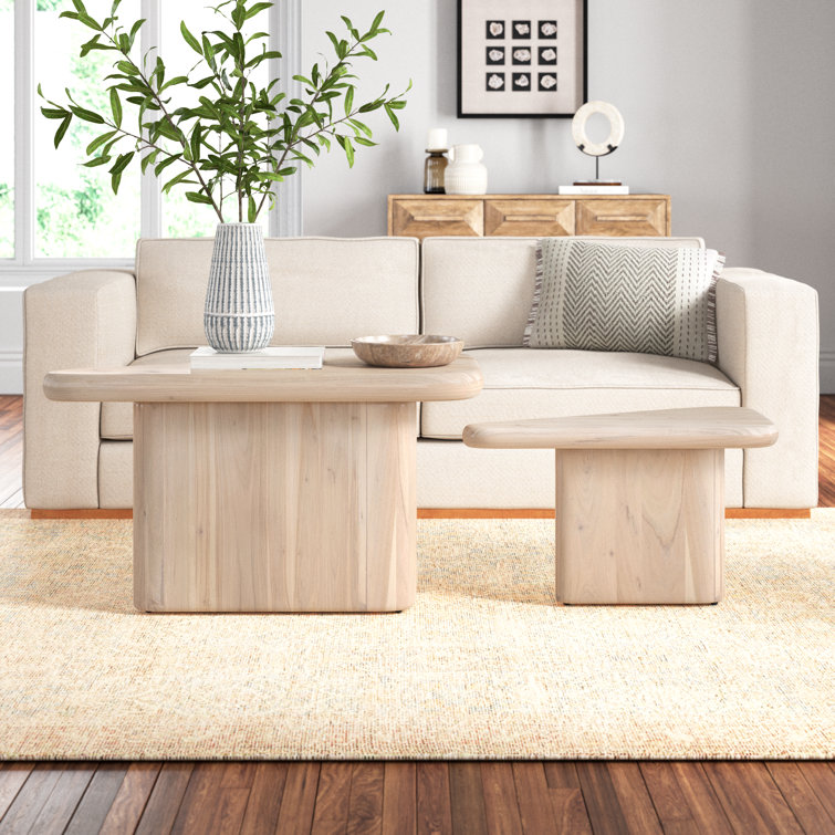 Joss Main Jasper 2 Piece Living Room Table Set